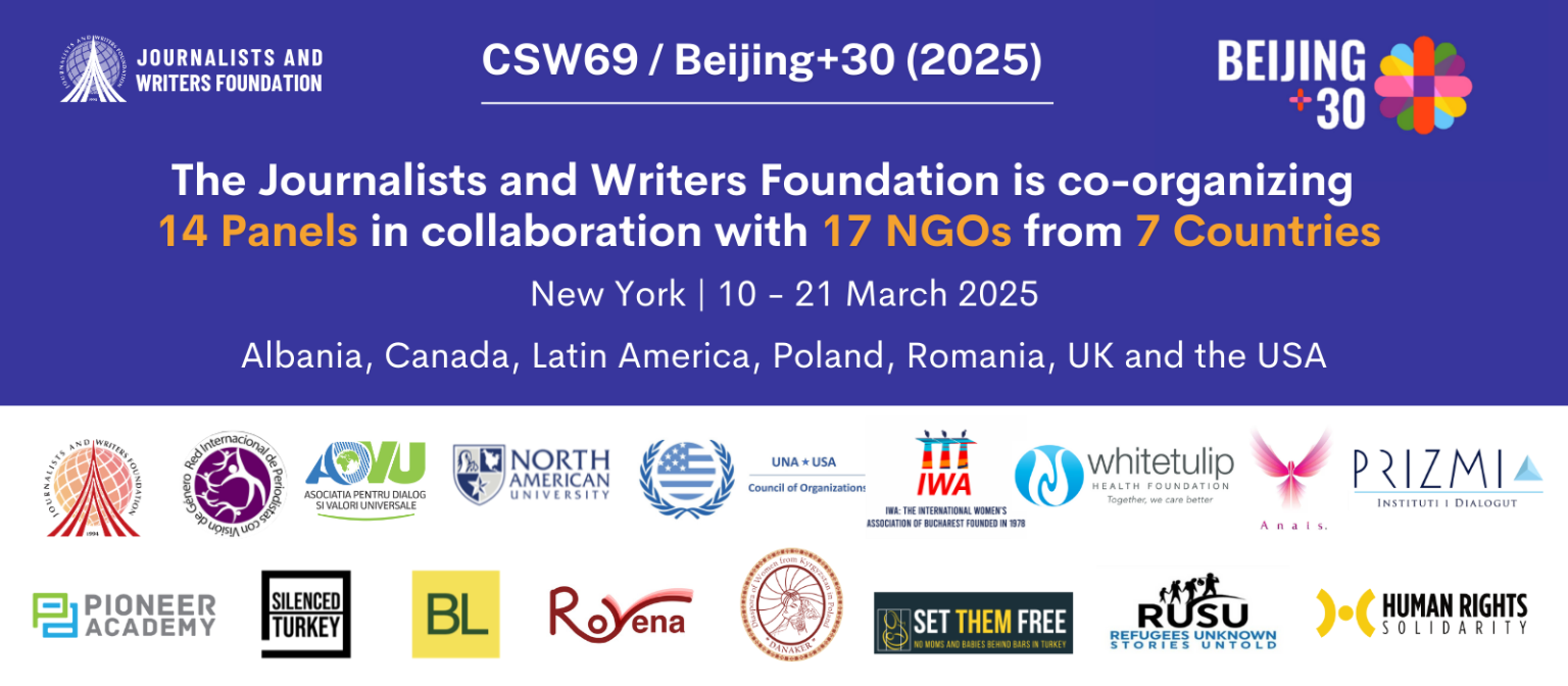 CSW69 / Beijing+30 2025 - The Journalists and Writers Foundation (JWF)